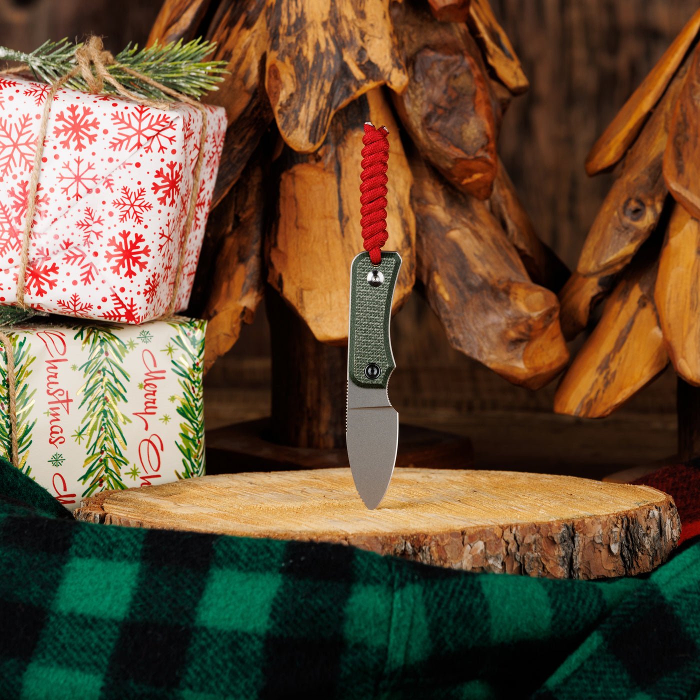 CIVIVI Baby Banter Fixed Blade Knife - Micarta Handle