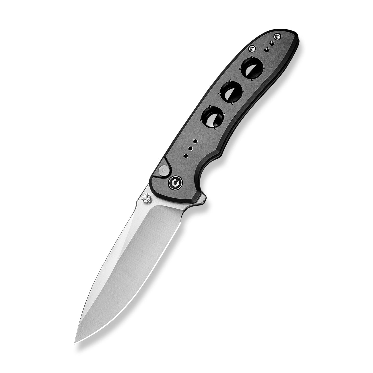 CIVIVI Hyperpulse Gray Aluminum Knife, 14C28N Blade