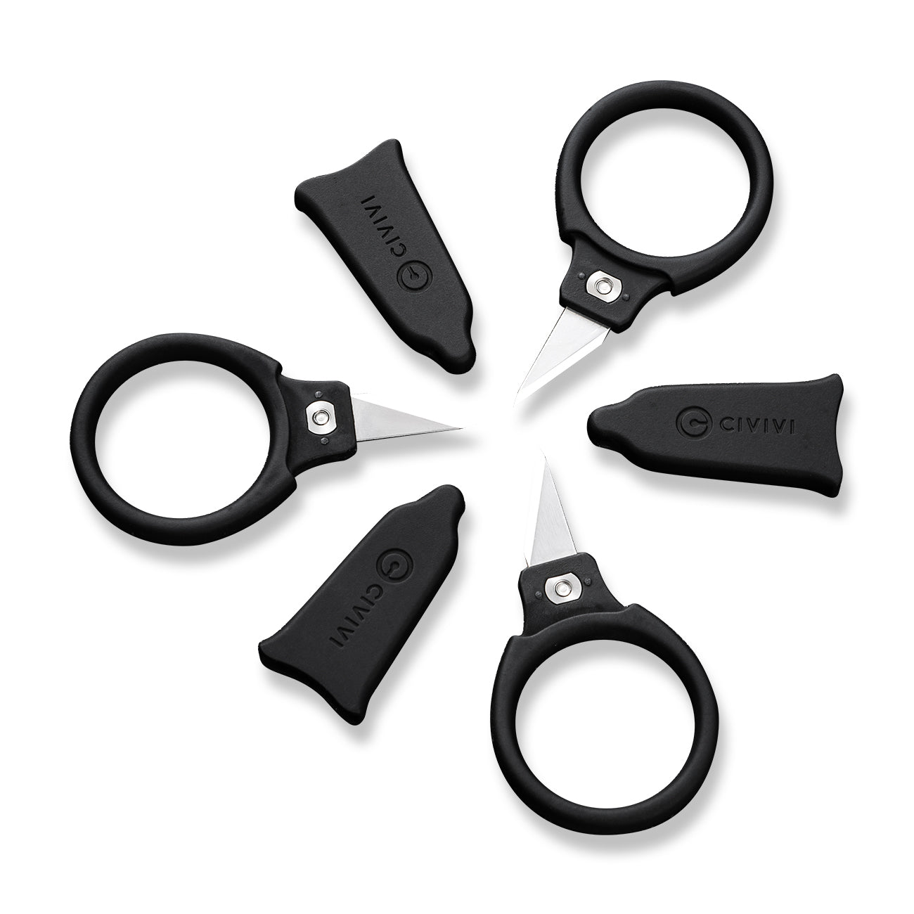 CIVIVI Quick Snip EDC Knife 3-Pack - ABS Handle
