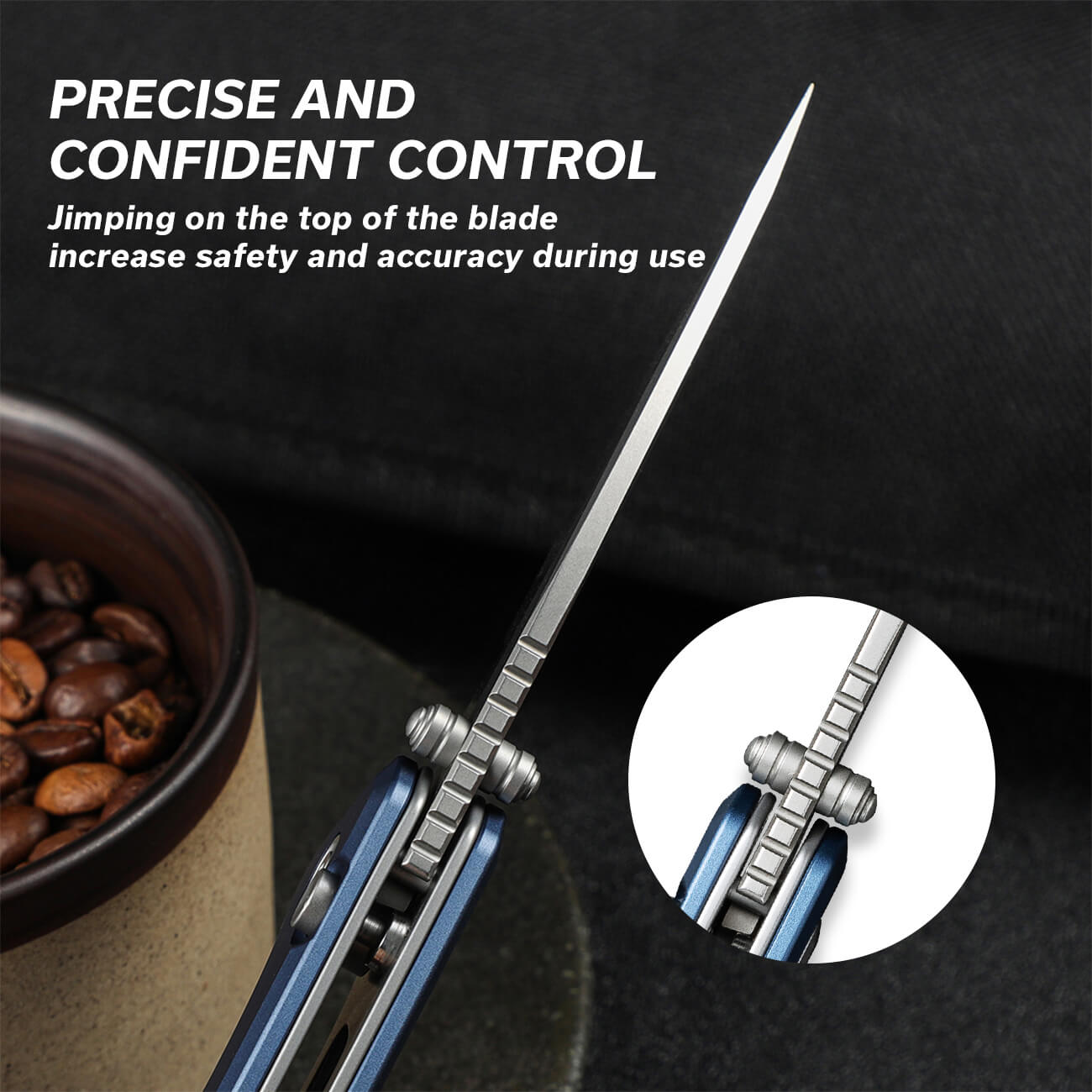 CIVIVI Altus EDC Knife - Aluminum Handle Nitro-V Blade