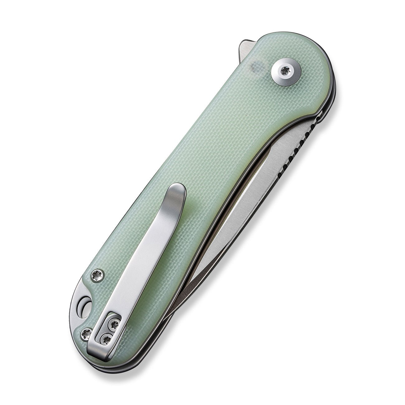 CIVIVI Button Lock Elementum II Flipper Knife - G10 Handle