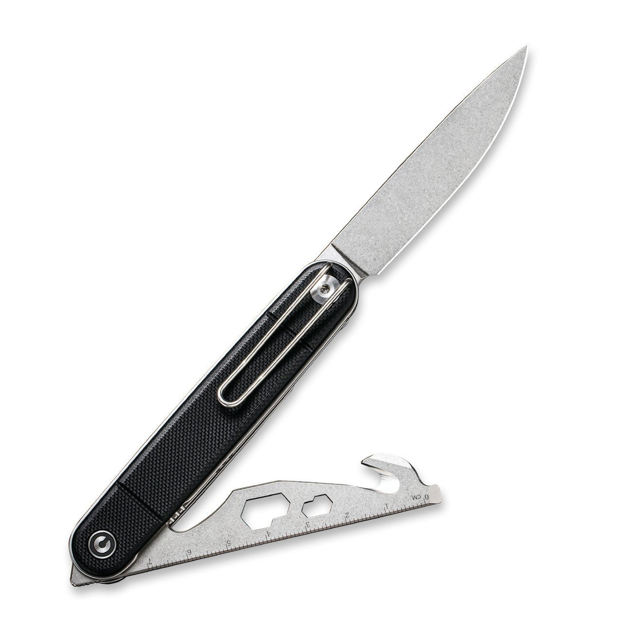 CIVIVI Crit Front Flipper Knife With Multi-Tool G10 Handle Nitro-V
