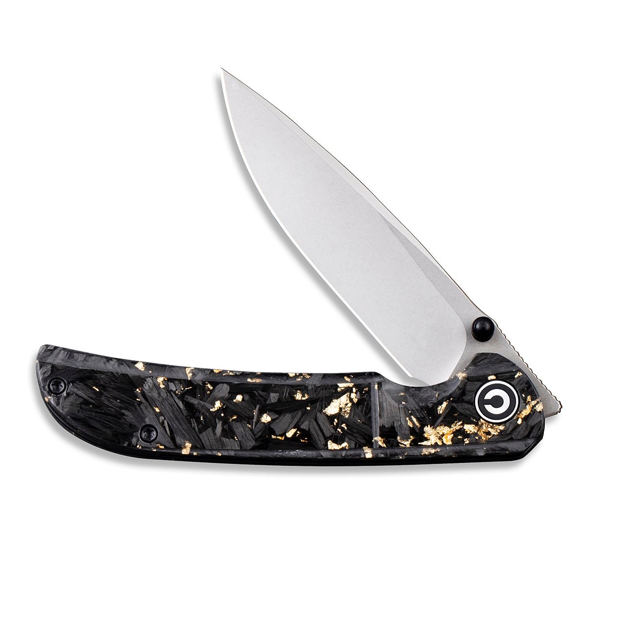 CIVIVI Imperium Front Flipper & Thumb Stud Knife Carbon Fiber & Resin ...