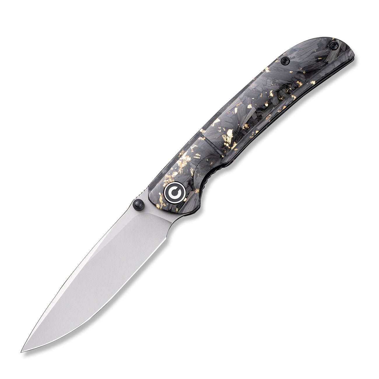 CIVIVI Imperium Front Flipper & Thumb Stud Knife Carbon Fiber & Resin ...