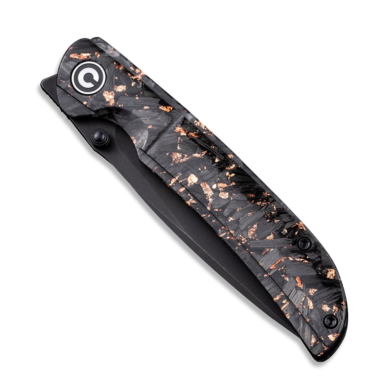 CIVIVI Imperium Front Flipper & Thumb Stud Knife Carbon Fiber & Resin ...
