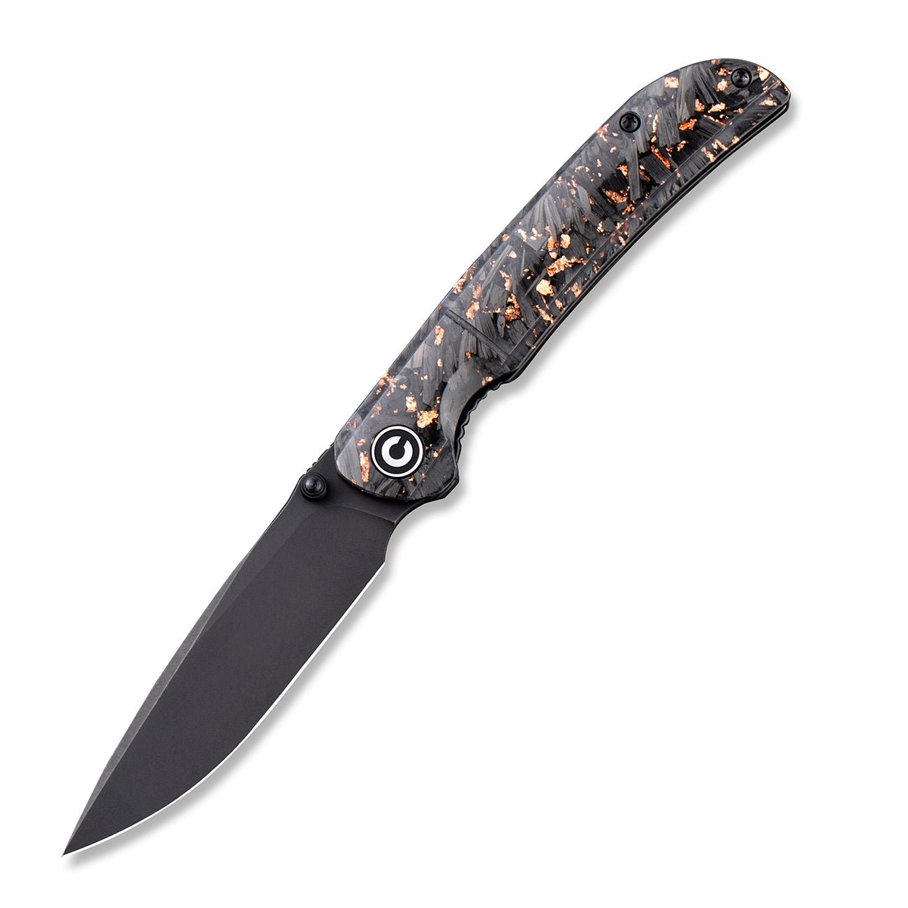 CIVIVI Imperium Front Flipper & Thumb Stud Knife Carbon Fiber & Resin ...