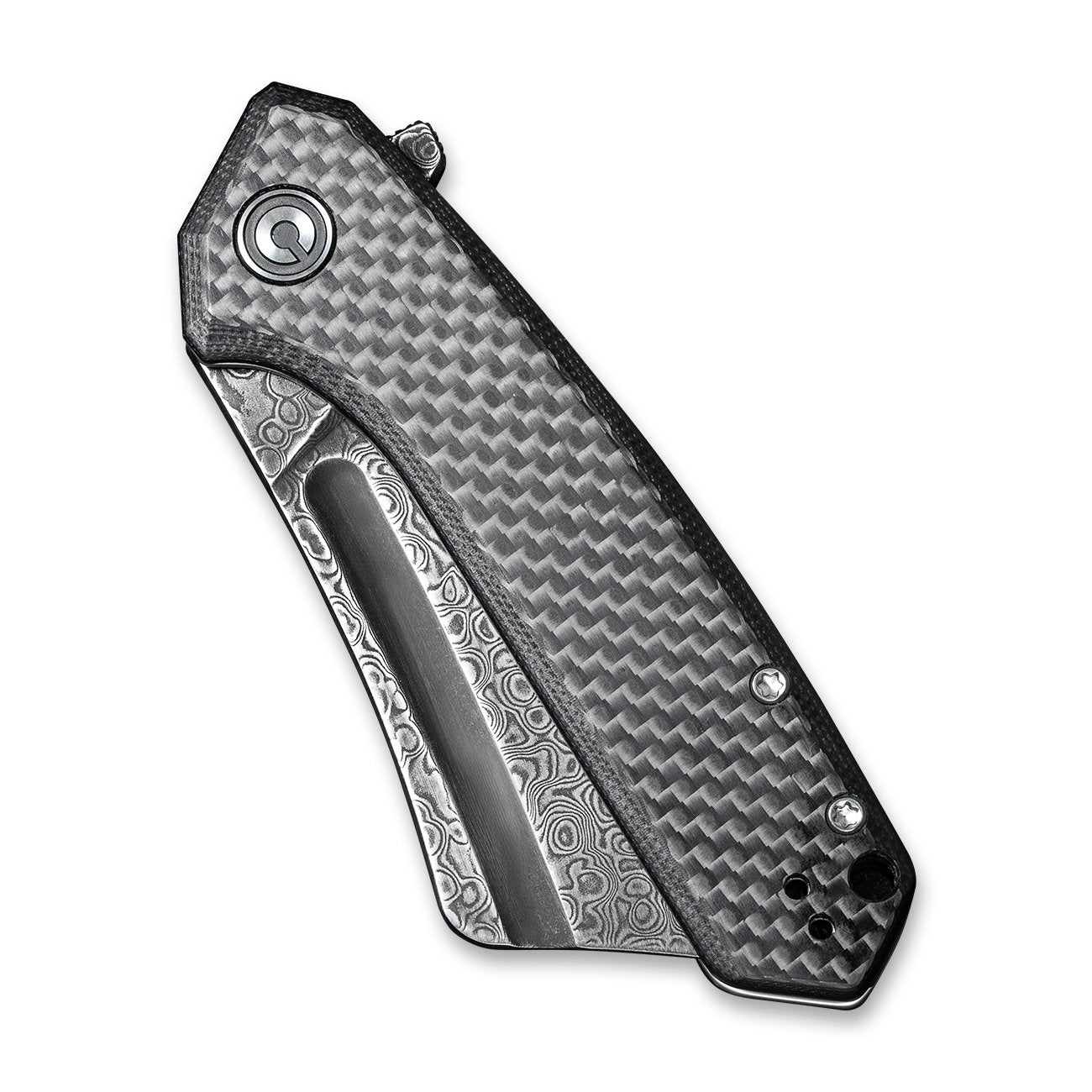 CIVIVI Mini Bullmastiff Flipper Knife Carbon Fiber & G10 Handle ...
