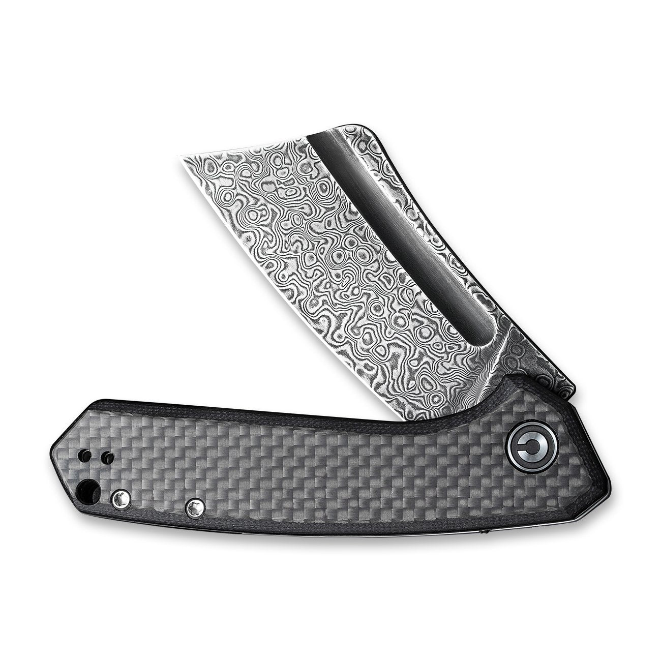 CIVIVI Mini Bullmastiff Flipper Knife Carbon Fiber & G10 Handle ...