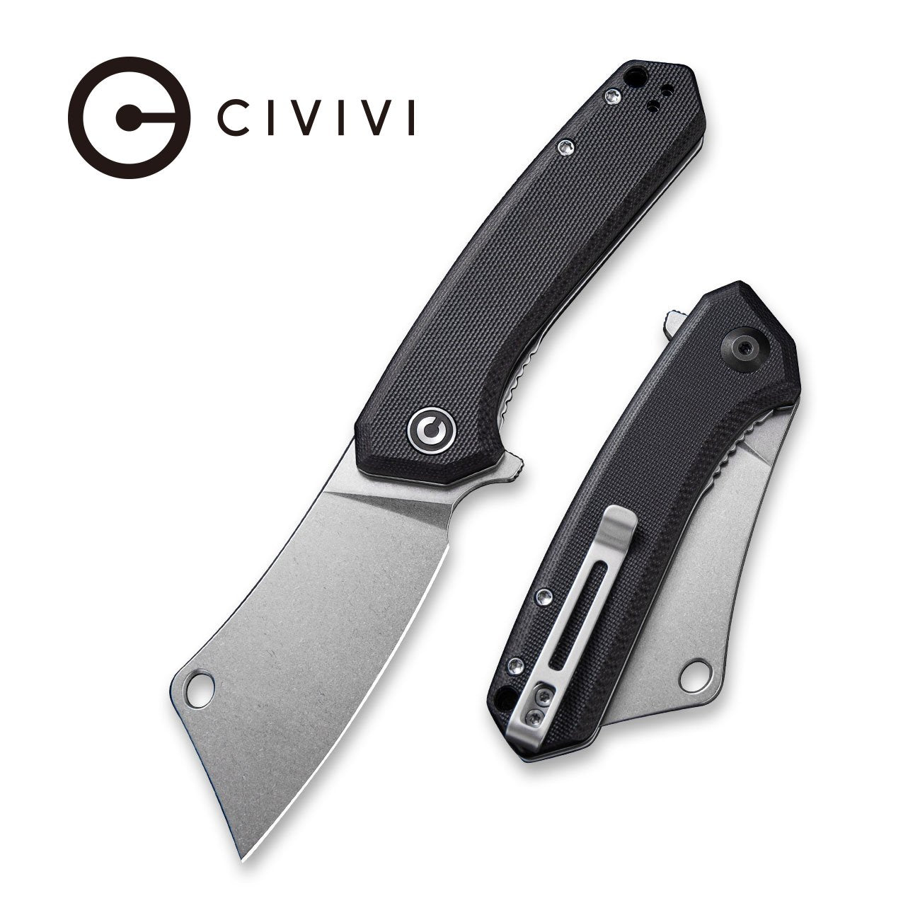 CIVIVI Mini Mastodon Flipper Knife G10 Handle 9Cr18MoV Blade