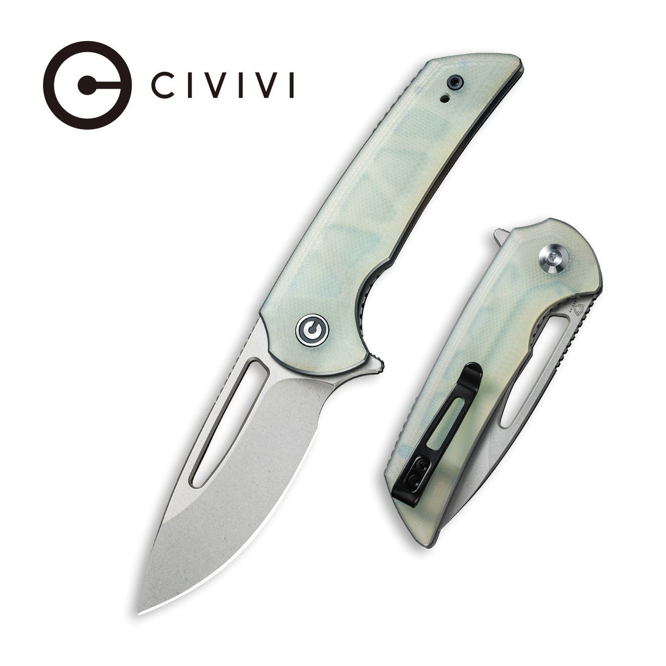CIVIVI Odium Flipper Knife G10 Handle D2 Blade