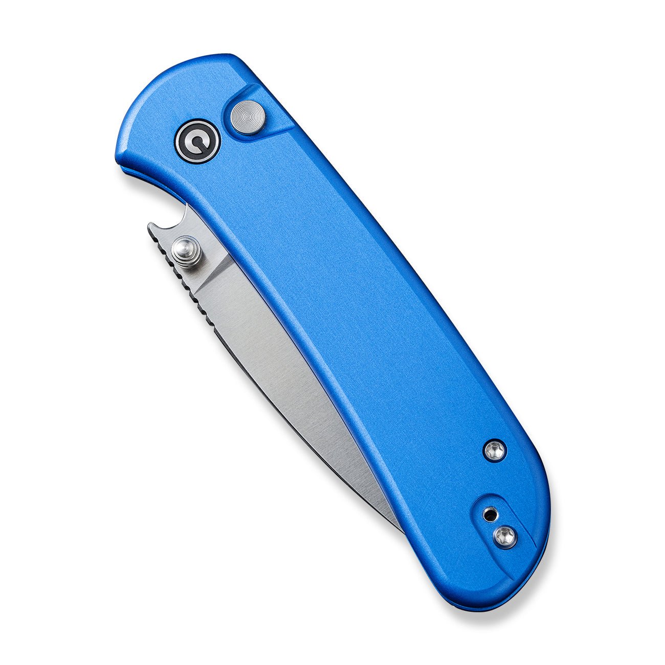 CIVIVI Qubit Button Lock Knife - Aluminum Handle 14C28N