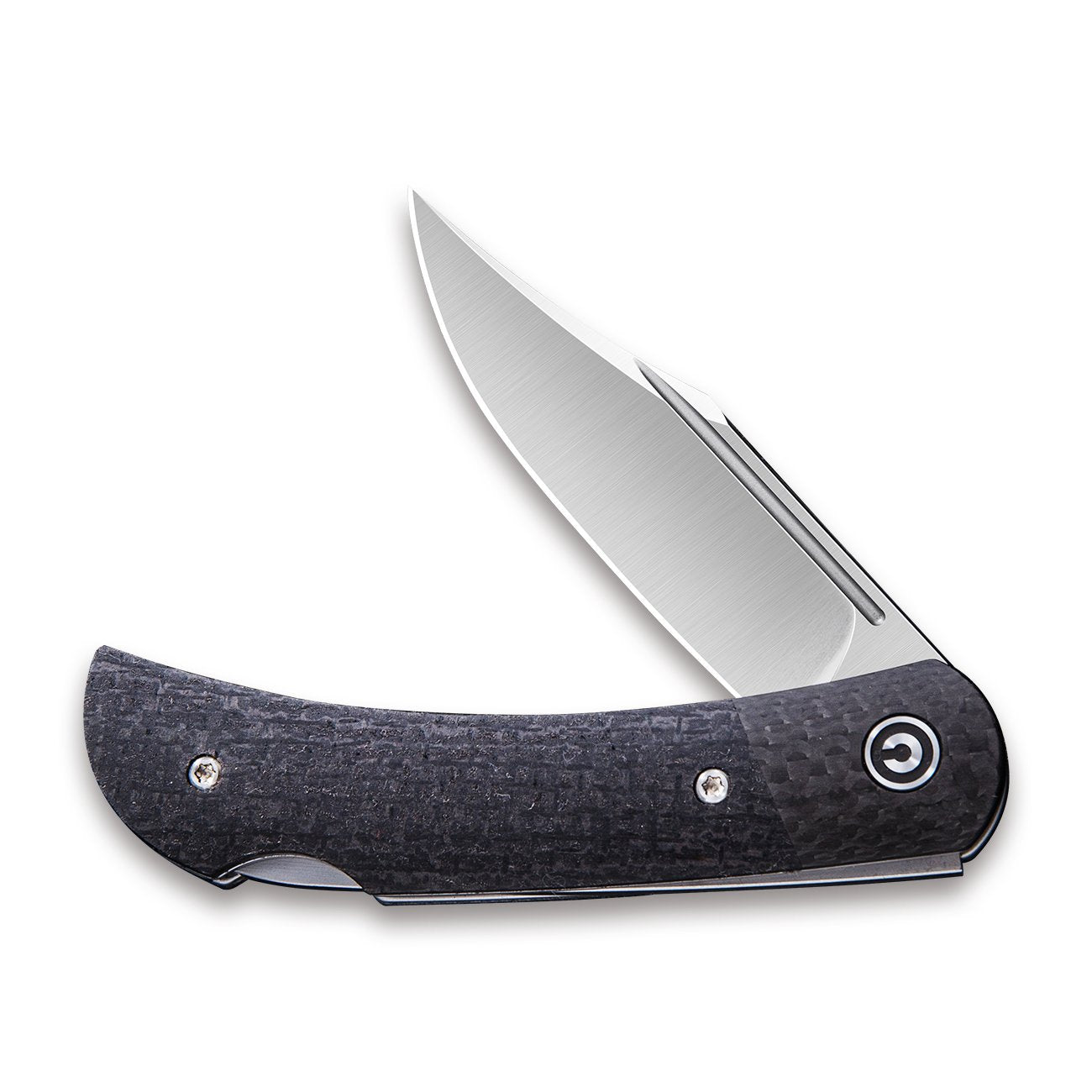 CIVIVI Rustic Gent Lock Back Knife Micarta & Carbon Fiber Handle D2