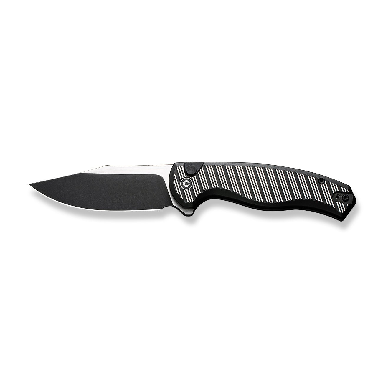CIVIVI Stormhowl Flipper & Button Lock Knife Aluminum Handle Nitro-V