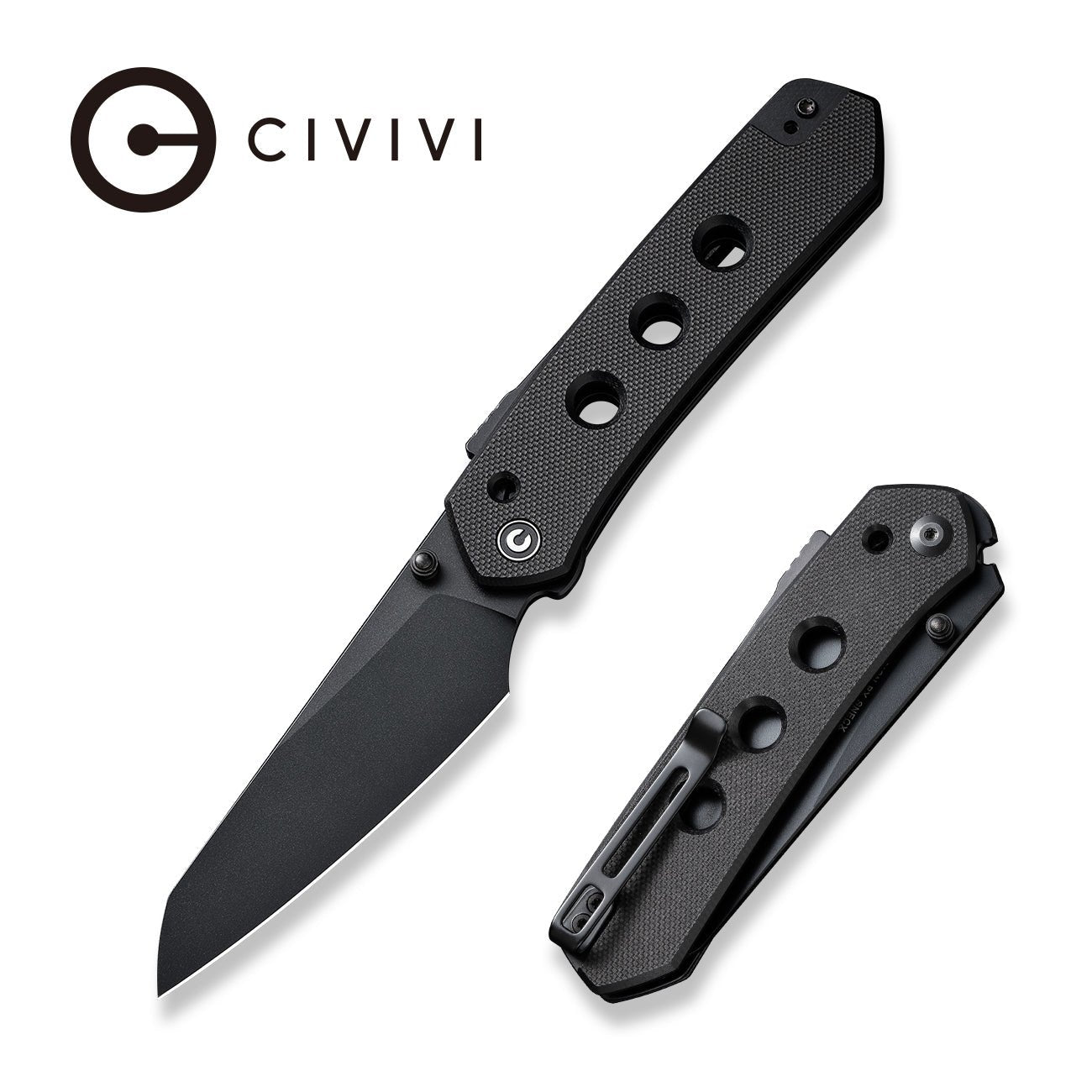 CIVIVI Vision FG Thumb Stud & Superlock Knife G10 Handle Nitro-V
